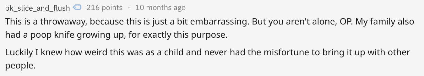 The Secret Poop Tool Lurking in the Family Bathroom