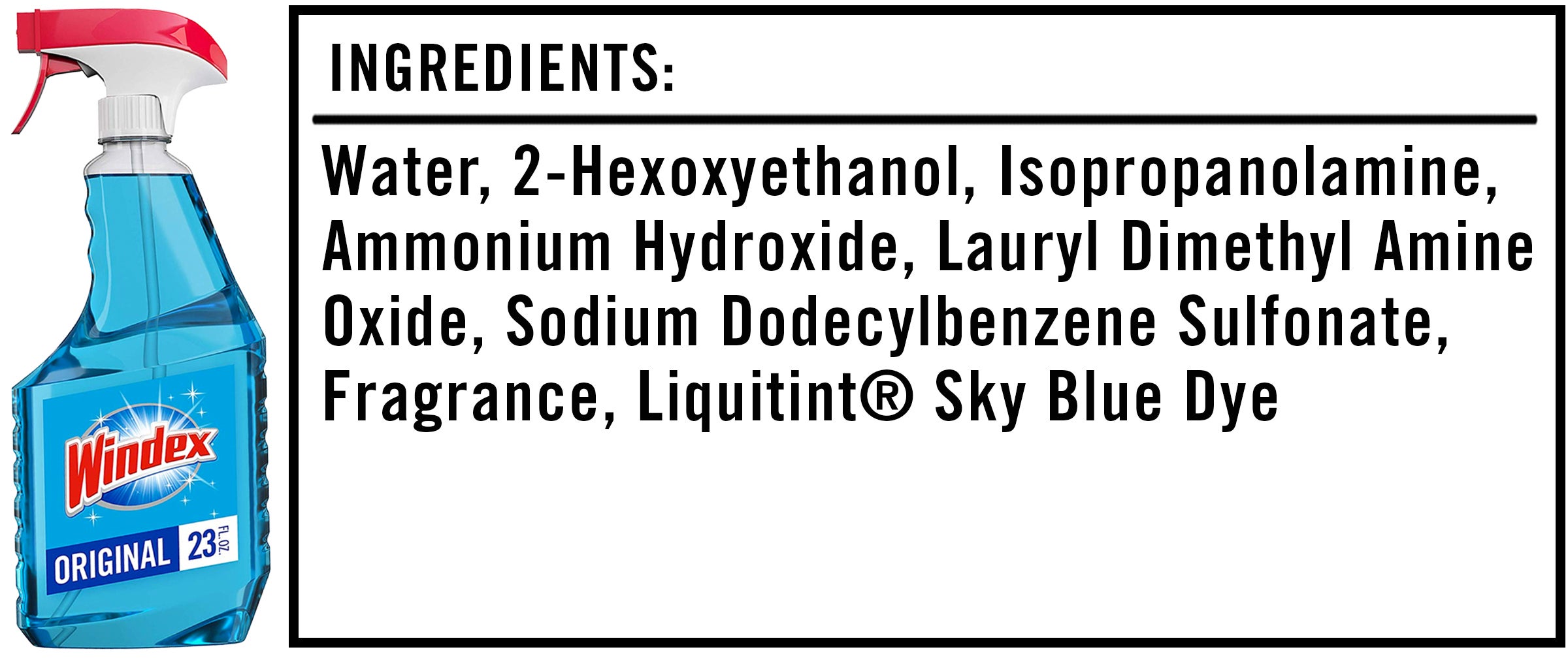 What’s in This?: Windex