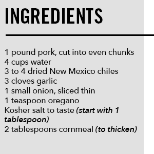 Classic Red Chile Stew Recipe From New Mexico's Tiwa Kitchen