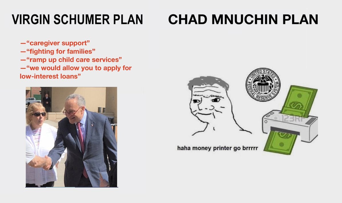 'Money Printer Go Brrr' Memes Remind Us the Economy Isn't Real