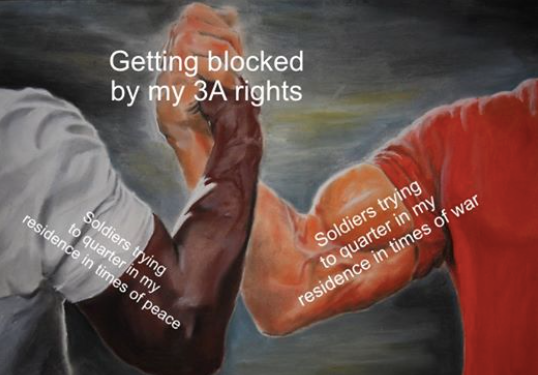 3rd Amendment Memes: The Third Amendment Gang Is Having a Moment