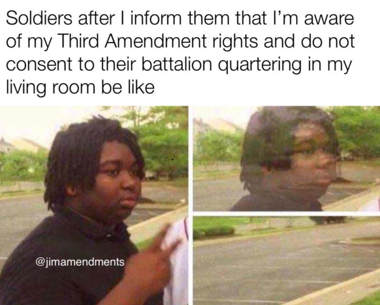 3rd Amendment Memes: The Third Amendment Gang Is Having a Moment