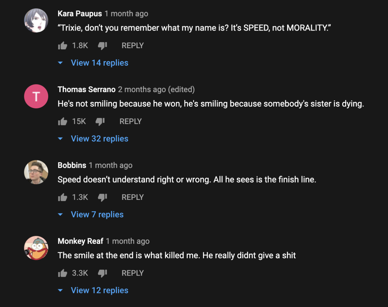 Speed Racer Memes: Why Speed Racer Is a Sociopath