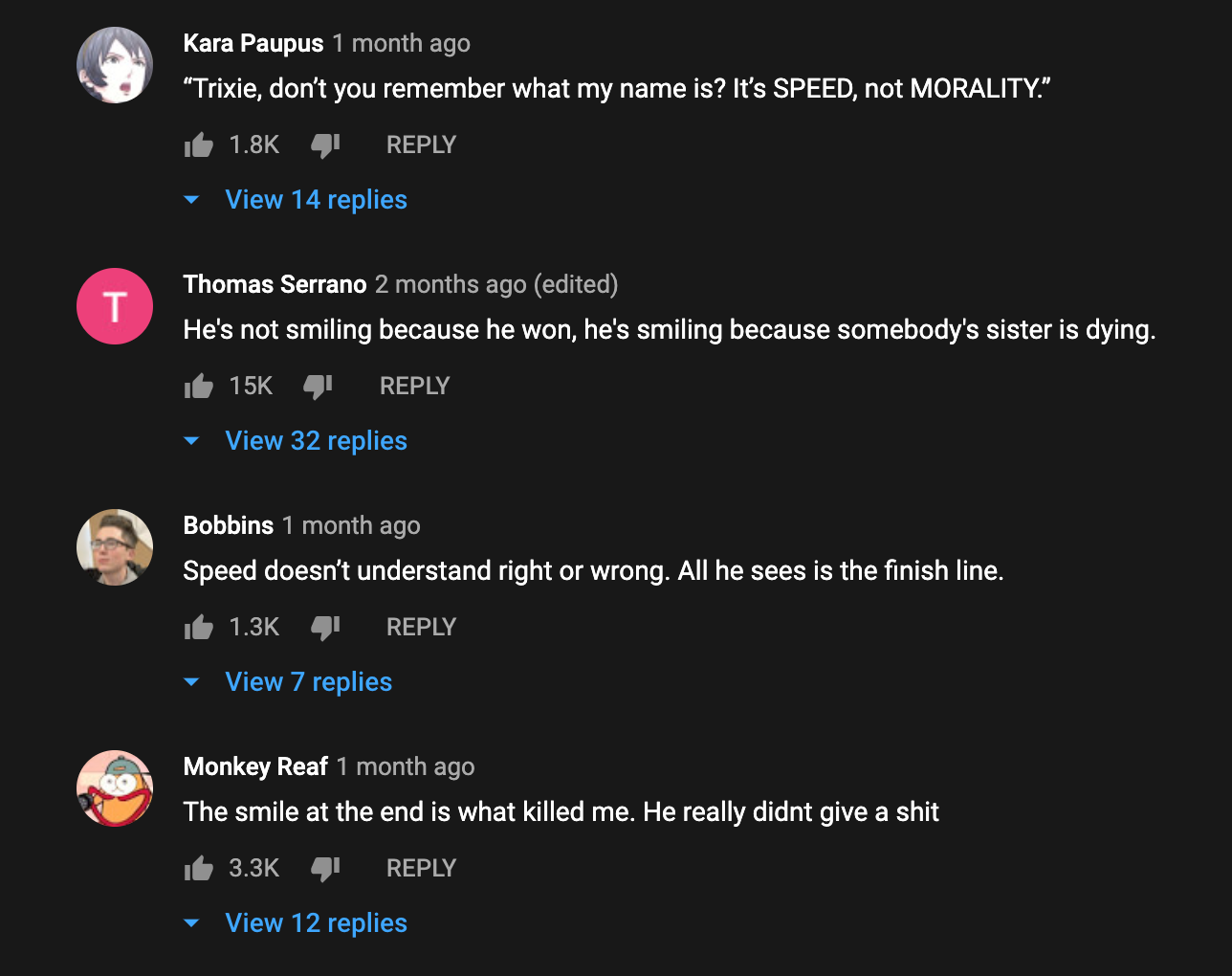 Speed Racer Memes: Why Speed Racer Is a Sociopath