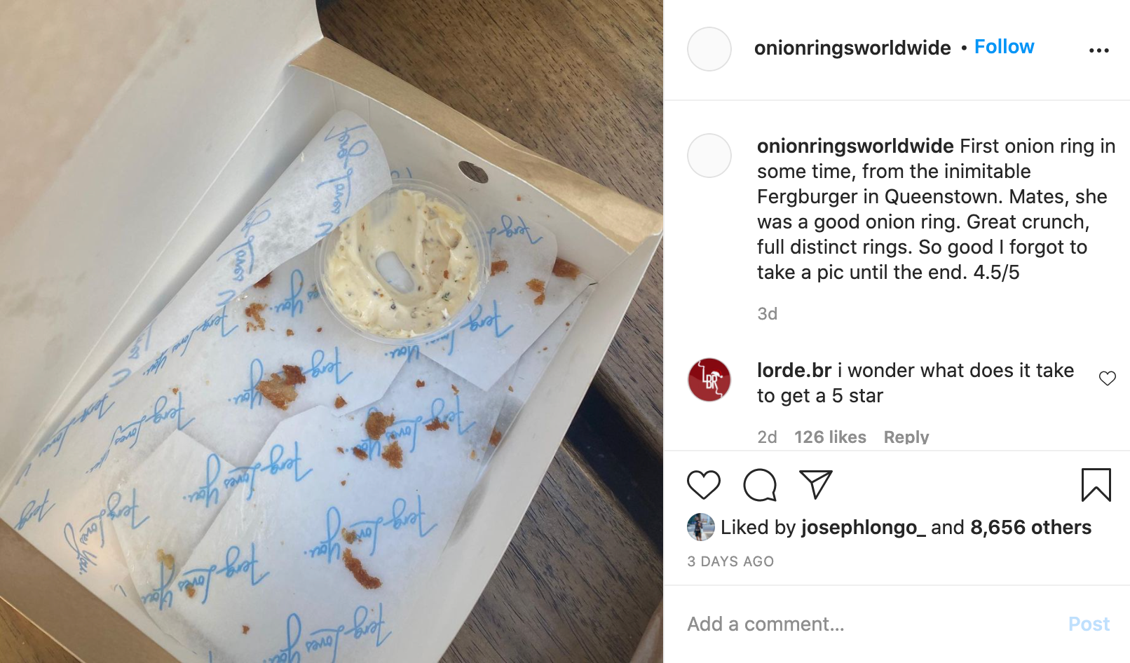 Lorde's Onion Ring Instagram Is Back. What About a New Album?