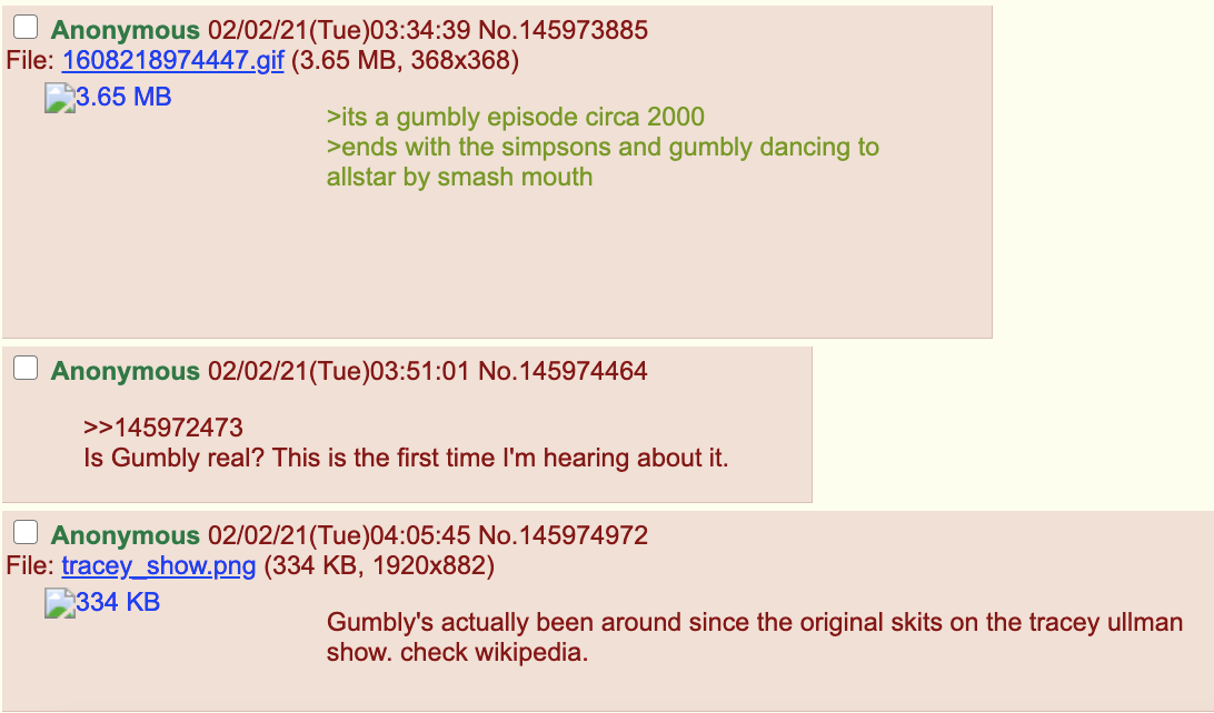 ‘The Simpsons’ Is Haunted by a Hideous Freak Named Gumbly