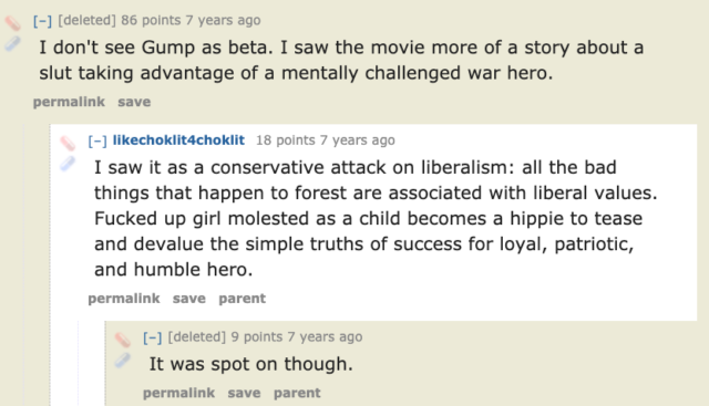 For Red Pill Guys, Jenny From ‘Forrest Gump’ Is Cinema’s Greatest Villain