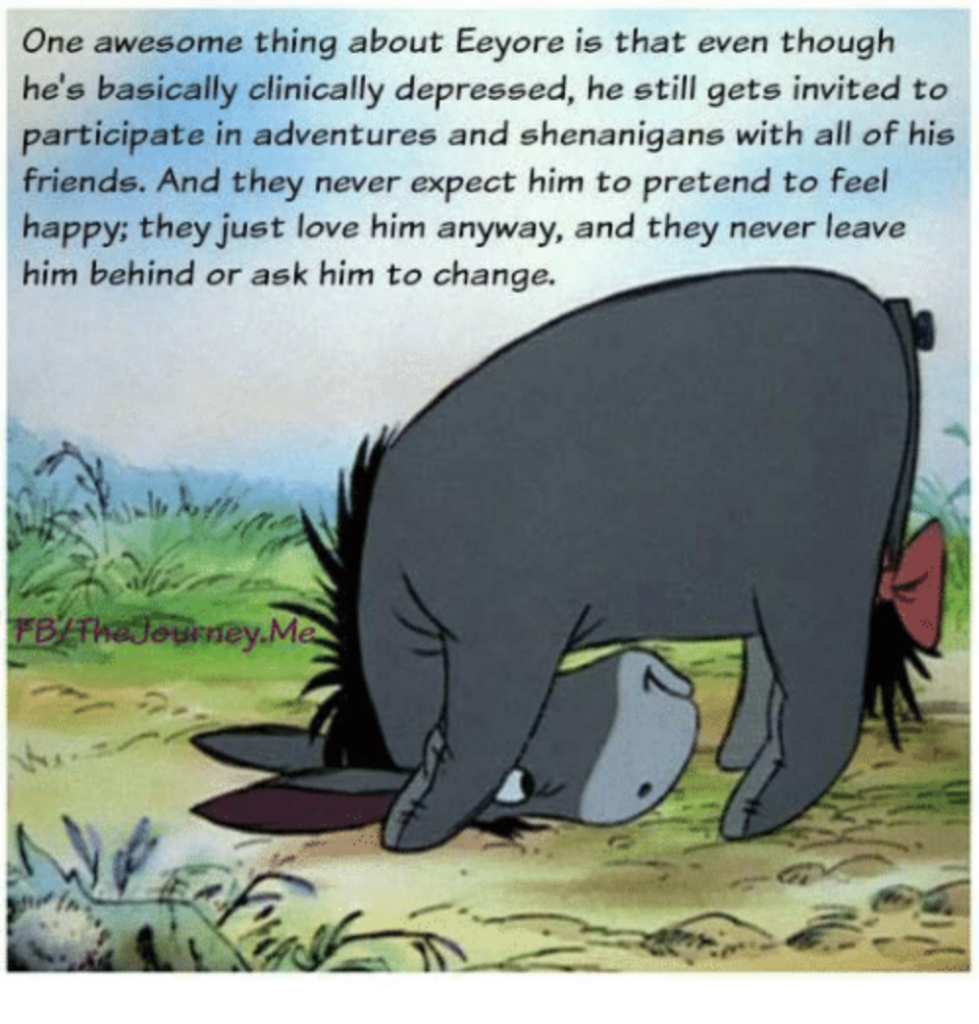 How Eeyore Became the Patron Saint of the Depressed