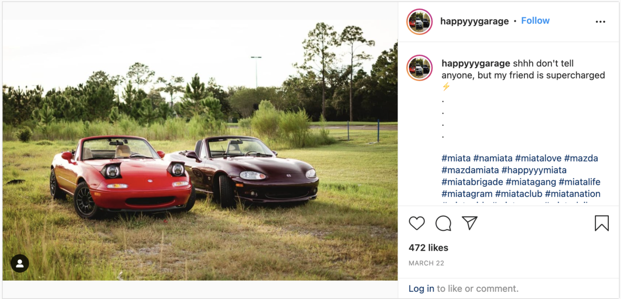 The Cult of Male Miata Drivers