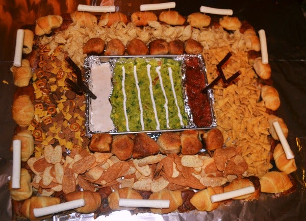 The Culinary Geniuses Who Make Tiny Stadiums Out of Meat and Snacks