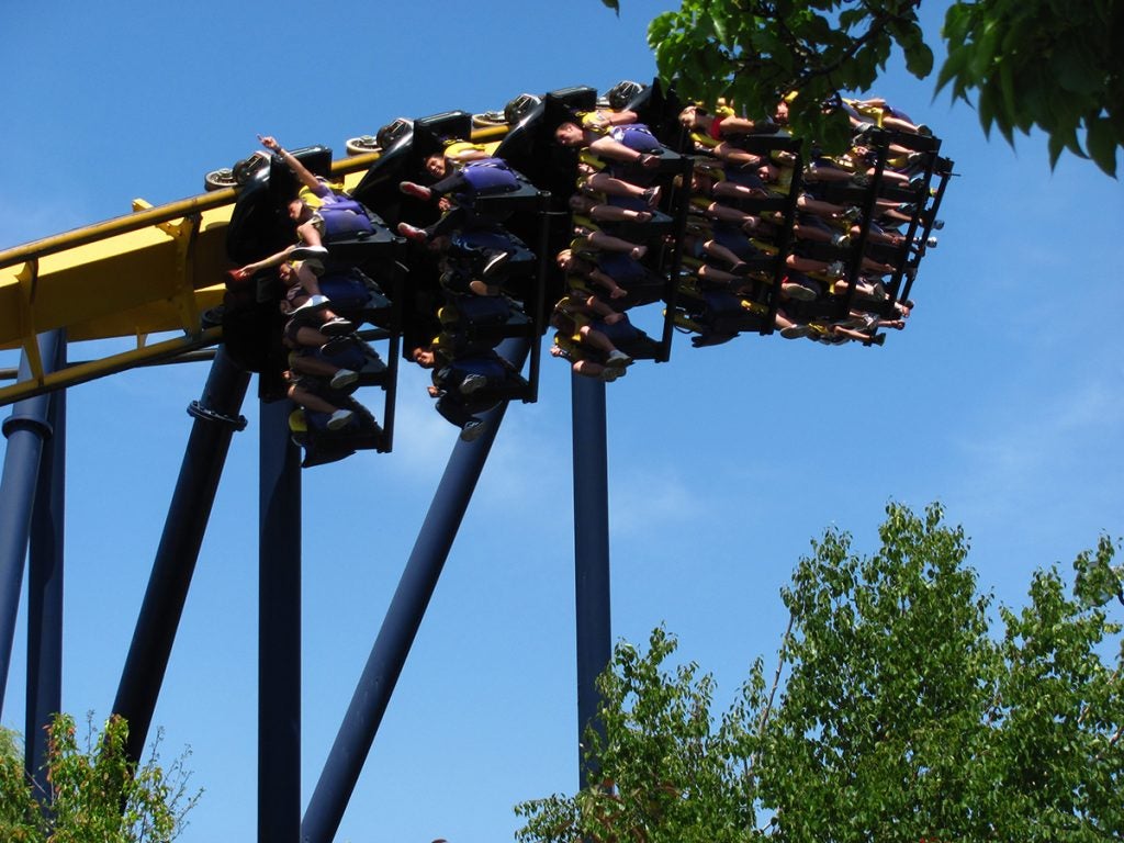 How Batman: The Ride Changed Roller Coasters Forever
