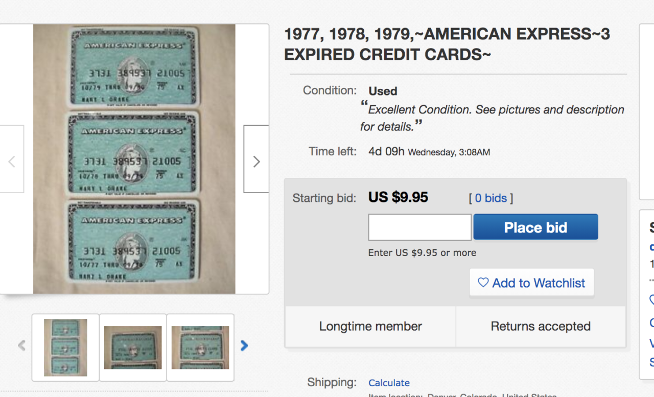 Vintage Credit Card Collecting: Is Your Expired Visa Worth Something?