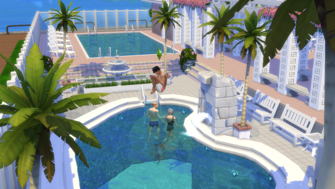 The Sims Provides the Perfect Solution to Coronavirus-Free Pool Parties
