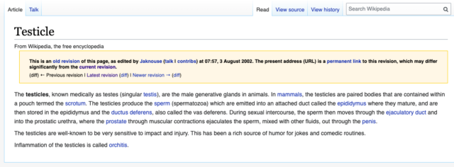 Meet the Guy Who Has Dedicated His Balls to Wikipedia