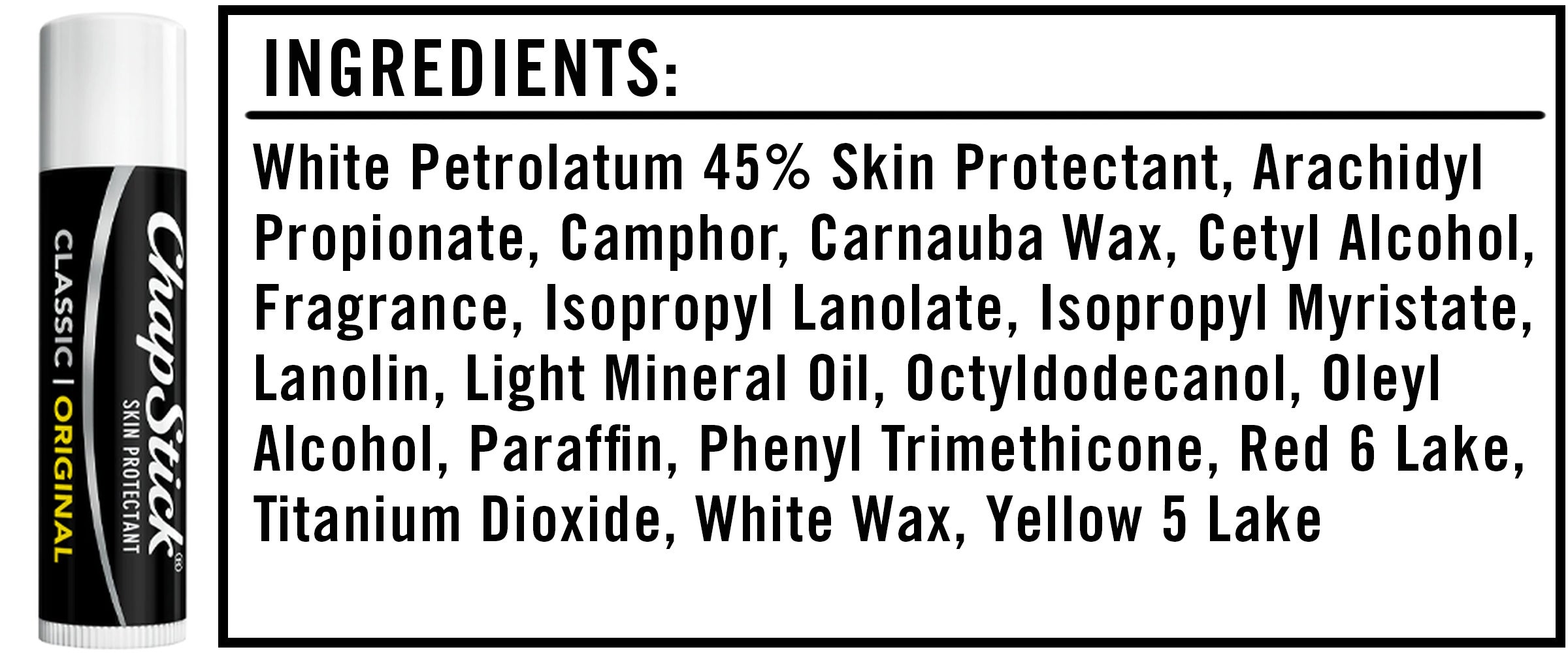 What Are The Ingredients In Chapstick Let s Take A Closer Look