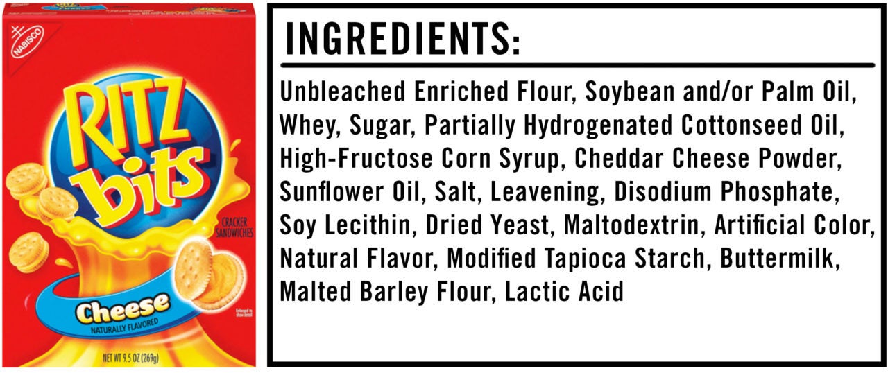 Ritz Bits Nutrition Facts: Inside the Ritz Bits Ingredients