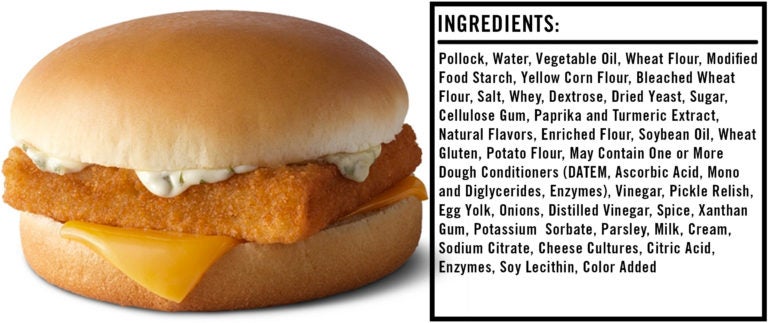 Filet-O-Fish Ingredients: What’s in the McDonald’s Filet-O-Fish?