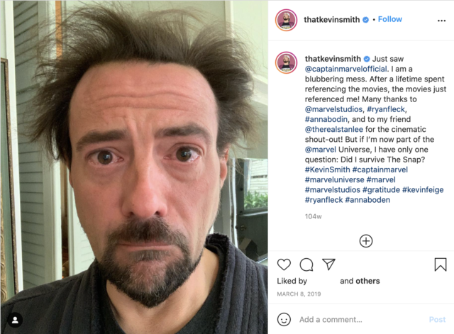 Kevin Smith Crying: Weepy Selfies Aren’t Really That Vulnerable