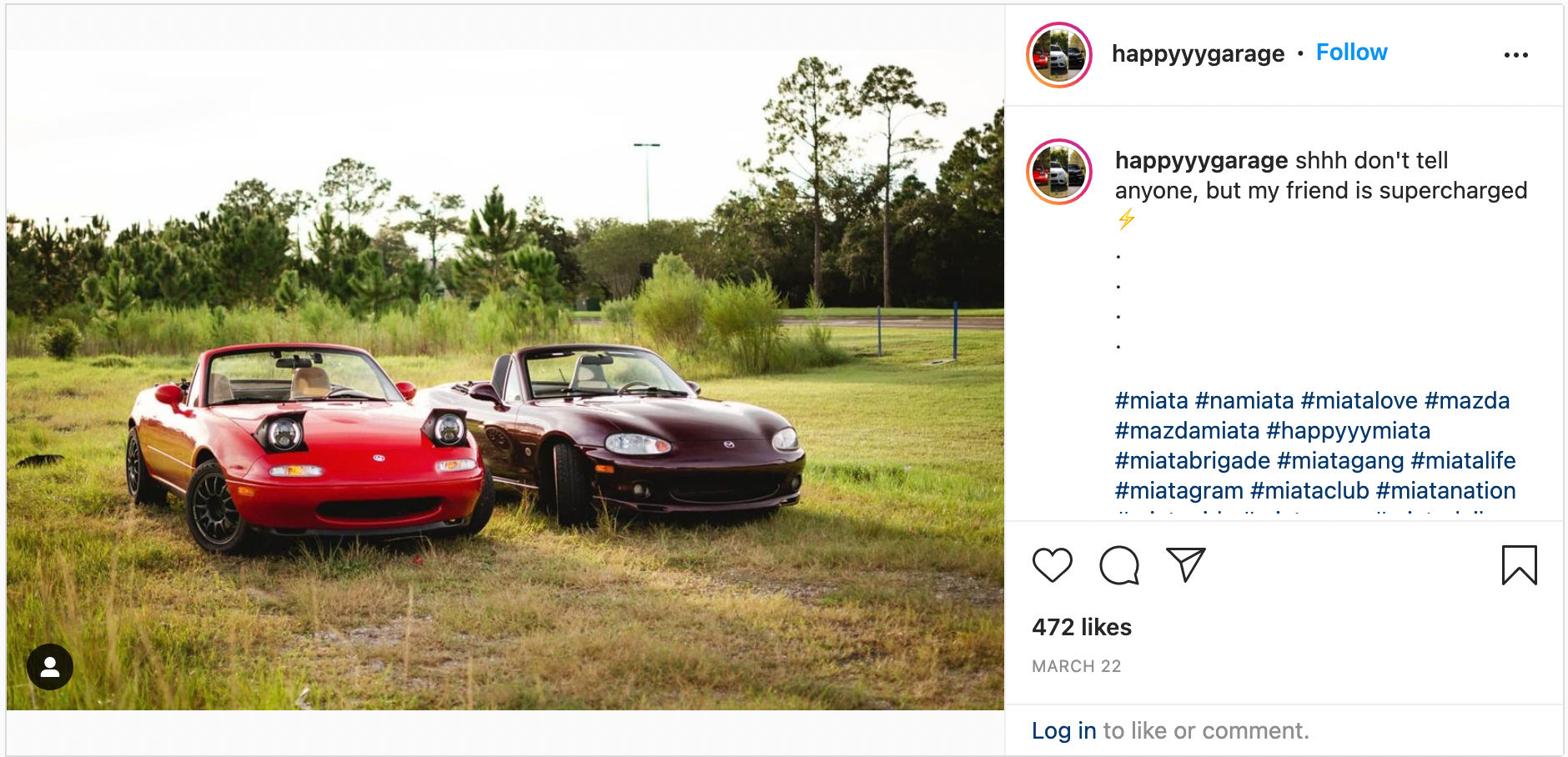 The Cult of Male Miata Drivers