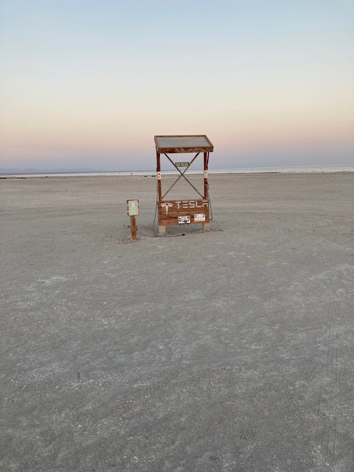 A Day at the Beach on a Disappearing Sea